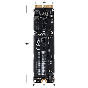 Odyson - 512GB SSUAX SSD Replacement for Apple MacBook Pro 13" Retina A1502/15 A1398 (Late 2013-2015)