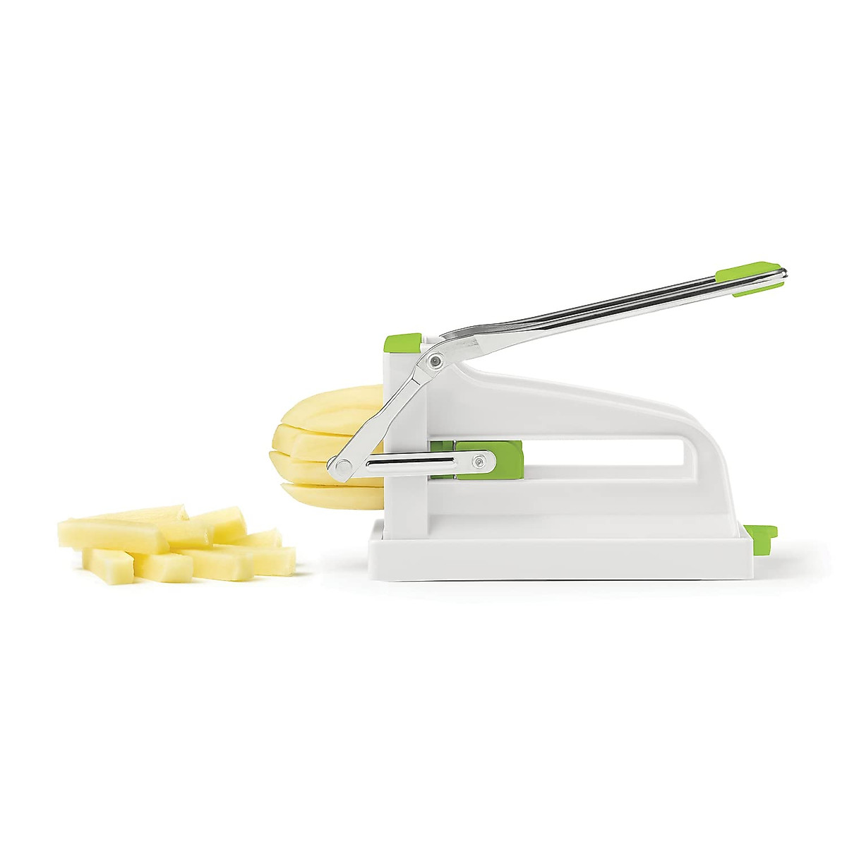 Starfrit Stainless Steel Fry Cutter, Silver/Black