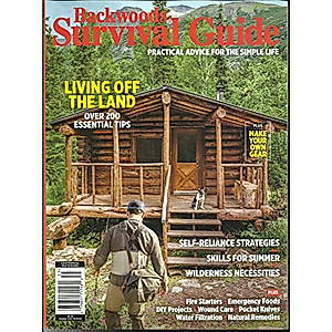 BACKWOODS SURVIVAL GUIDE MAGAZINE, LIVING OFF THE LAND ISSUE, 2020