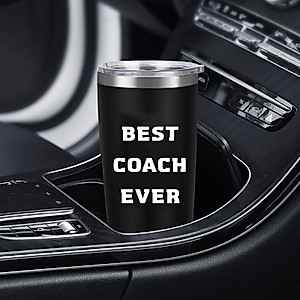 Coach Gifts for Men, Coach Appreciation Gift for Birthday Christmas, Cool Soccer Football Baseball Basketball Volleyball Cross Country Coach Gifts, 20oz Coach Cup Tumbler