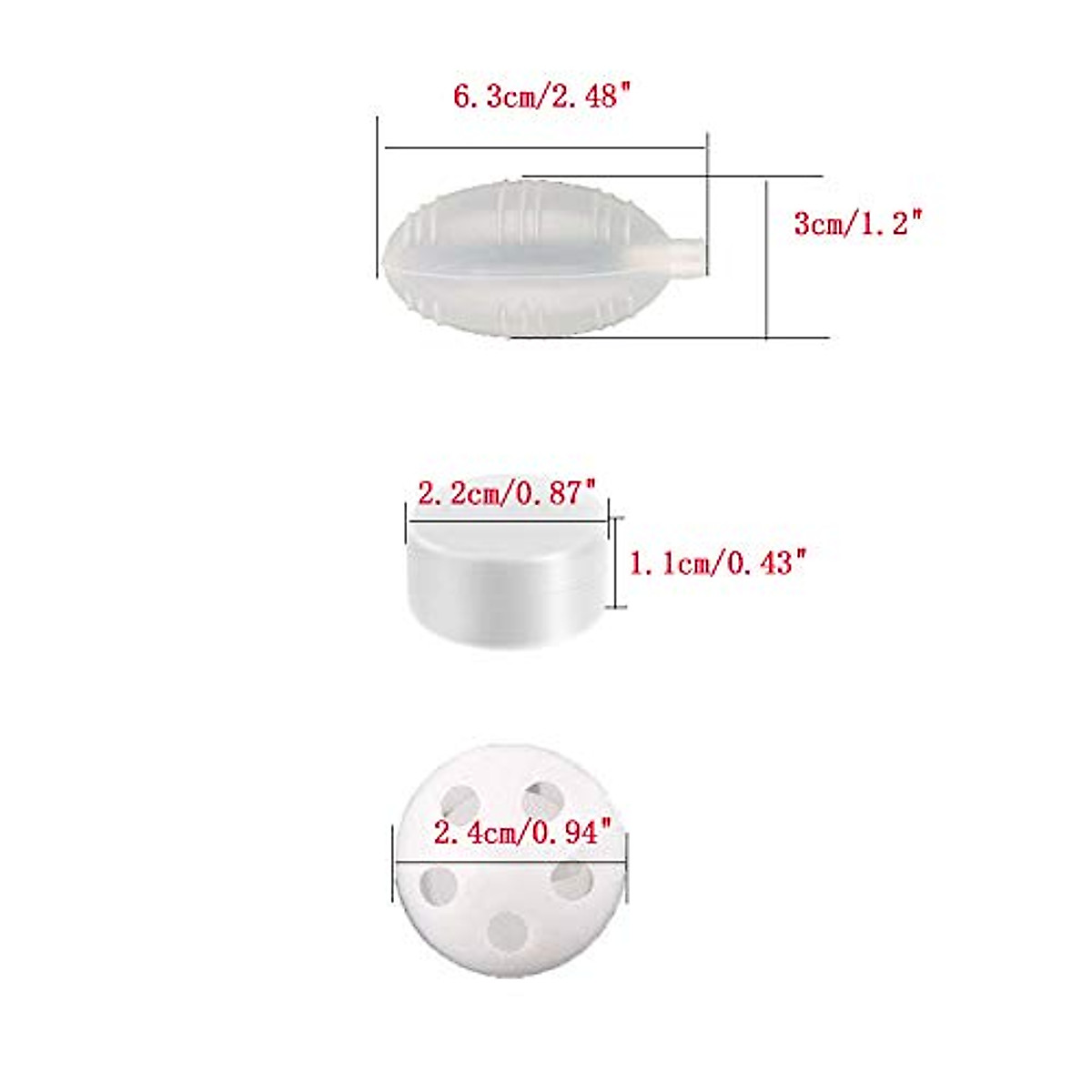 30pcs Rattle Box Repair Toy-Squeakers, Rattle Balls, Rattles Boxes Mixed for Sewing in Noise Maker Insert Pet Baby Toys