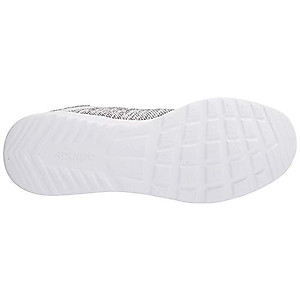 adidas Women's Cloud foam Pure Running Shoe, white/white/black, 8 Medium US