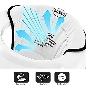 DaGiBayCn Foldable Baby Walker with Safety Slider , The Oldschool Round Shape Baby Walker, Suitable for All terrains, Babies (6-18 Months) (White)