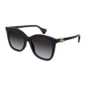 Gucci GG1071S Shiny Black/Grey One Size