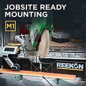 REEKON M1 Caliber Adapter Fence – Allows M1 Caliber Mounting on Wide Variety of Miter Saws and Chop Saws, Aluminium Mounting Point, 4 Fasteners Included for Easy Installation