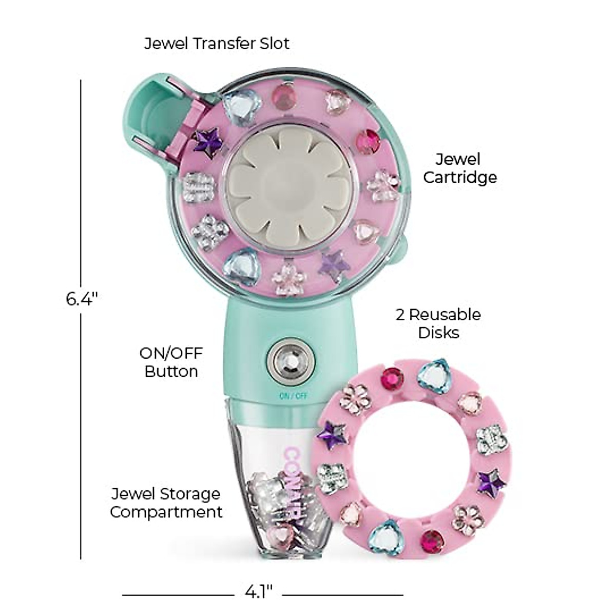 Conair Quick Gems, Add Sparkle To Your Hair Easily with Quick Gems Hair Jeweler from Conair