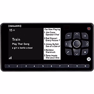 SiriusXM SXSD2 Portable Speaker Dock Audio System & SiriusXM SXEZR1V1 Onyx EZR Satellite Radio with Vehicle Kit with Get 3 Free Months Service with Subscription (Bundle)