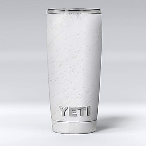 Design Skinz Slate Marble Surface V13 - Skin Decal Vinyl Wrap Kit Compatible with The Yeti Rambler Cooler Tumbler Cups