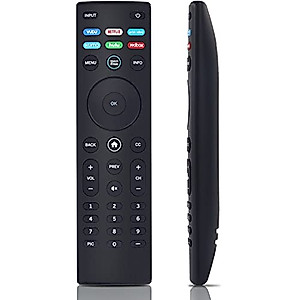 XRT140 Replace Remote Control fit for Vizio Smart TV HDTV V Series V705-H3 V405-h9 V505-h9 V655-h4 V555-H1 V605-H3 V655-H9 V405-H19 V435-H1 V435-H11 V505-H19 M50Q7-H1 M55Q7-H1 M55Q8-H1 M65Q7-H1