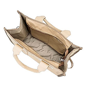 YUESUO Canvas Tote Bag for Women Handbag, Casual Crossbody Tote Bag, Travel Tote Purse, Large Capacity School Shoulder Bag (Hot Pink)