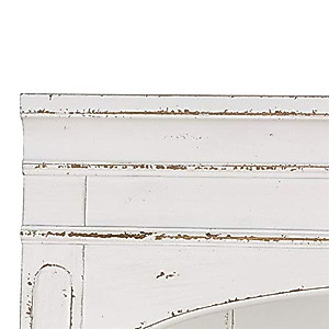 Liberty Furniture INDUSTRIES Magnolia Manor Bunching Bookcase, W32 x D15 x H78, White