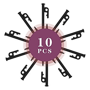 Thousfan 10 inch Tent Stakes,Metal Heavy Duty Camping Stakes for Outdoor Canopy and tarp ,10 Pack with Portable Bag
