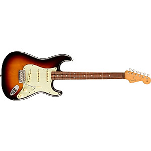 Fender Vintera 60s Stratocaster Electric Guitar, with 2-Year Warranty, 3-Color Sunburst, Pau Ferro Fingerboard