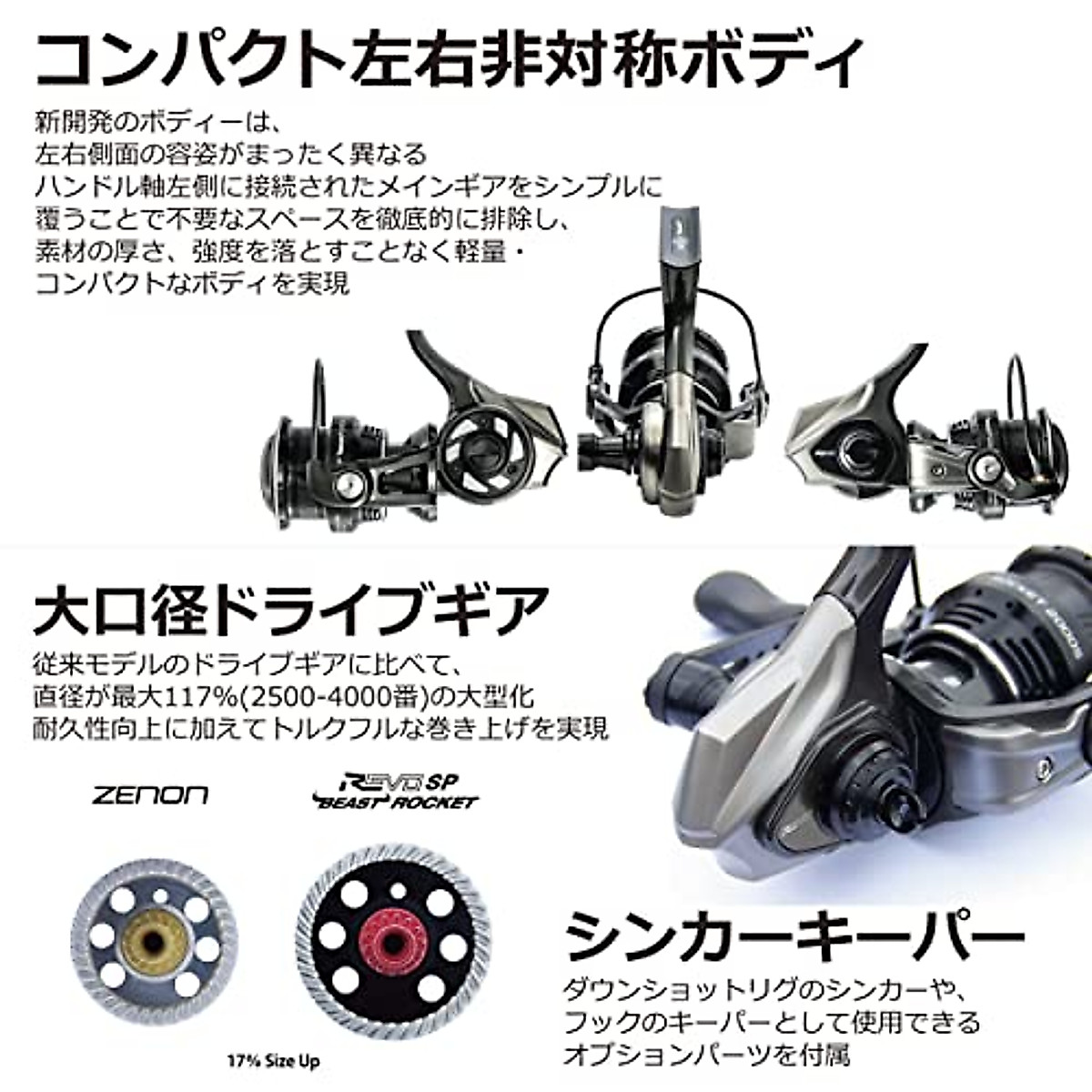 Spinning Reel Revo SP Beast 2000S