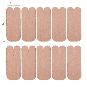 Thumb Protecting Tape Thumb Straps, 10 PCS Self Adhesive Thumb Cover Stickers, Stretchy Athletic Tape, Elastic Thumb Pain Relieving Patch for Sport Housework, Joint Support Arthritis Sprains Strains