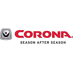 Corona RK 62060 Fixed Tine Shrub Rake, Aluminum Handle, 8-Inch Wide