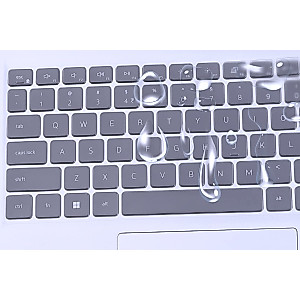 Keyboard Cover for Dell Gaming G15 5510 5515 5520 5521 5525, Dell Inspiron 3501 3505 5501 5502 5505 5508 5584 5590 5593 5598 7000 7590 7591 7501 7506 7706 7790, Dell Vostro 15 3501 5501 5590 7590