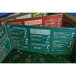 Renegade Game Studios The Search for Planet X, 1-4 Players, Ages 13+, 60-75 Minutes, Take on The Role of Astronomers, Deduction Game