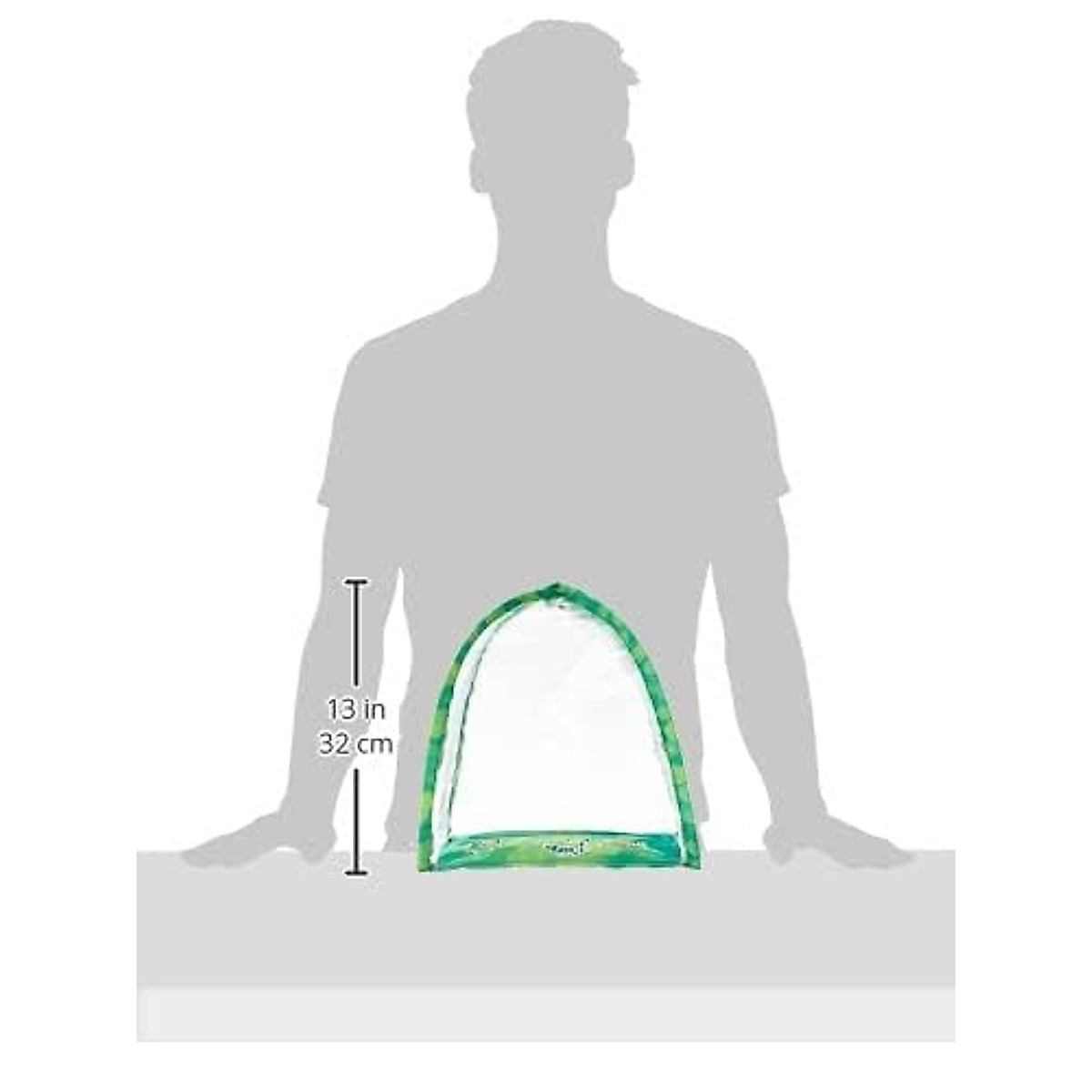 Insect Lore - Butterfly Growing Kit - Clear Front Facing Viewing Panel - Pre-Paid Voucher to Redeem Caterpillars Later – Life Science & STEM Education – Butterfly Science Kit