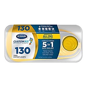Dr. Scholl’s Custom Fit Orthotics CF 130 Shoe Sole Insole Inserts