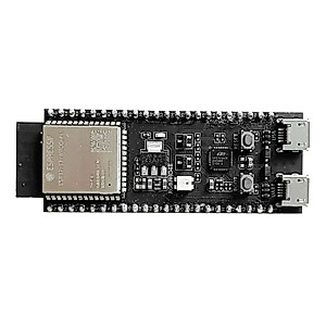 Stemedu ESP32-S3 ESP32-S3-DevKitC-1 N8R8 Development Board based on ESP32-S3-WROOM-1 module, 8 MB Quad flash and 8 MB Octal PSRAM, SPI Interface WiFi +Bluetooth 2 in 1 Microcontroller for Ar-duino IDE