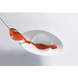 Mercer Culinary 18-8 Stainless Steel Saucier Spoon with Tapered Spout, 8-1/2 Inch