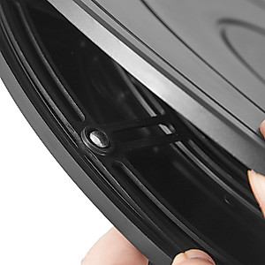 HSTECH 16 Inch Heavy Duty Rotating Swivel Stand - Lazy Susan with Steel Ball Bearings for Model Base/Rotating Plants/Crafts Stand Monitor/TV/Monitors/Potted Plants (360˚ Rotation)