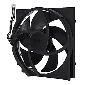 Internal Cooling Fan Connector Module Flex Cable Replacement Compatible with Xbox one S 5 Blades 4-Pin