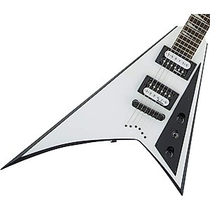 Jackson JS Series Rhoads JS32T - White with Black Bevels
