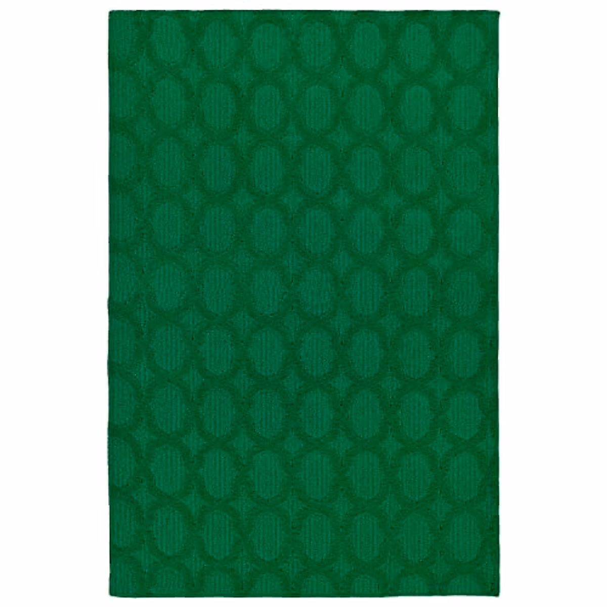 Garland Rug Garden Trellis 4 ft. x 6 ft. Indoor/Outdoor Area Rug Green