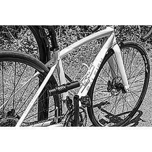 Kryptonite Combo Bike U-Lock Standard, Anti-Theft Security Bicycle Lock, 12mm Steel Shackle, 4-Digit Resettable Combination U Lock for Scooter Road Mountain Bikes