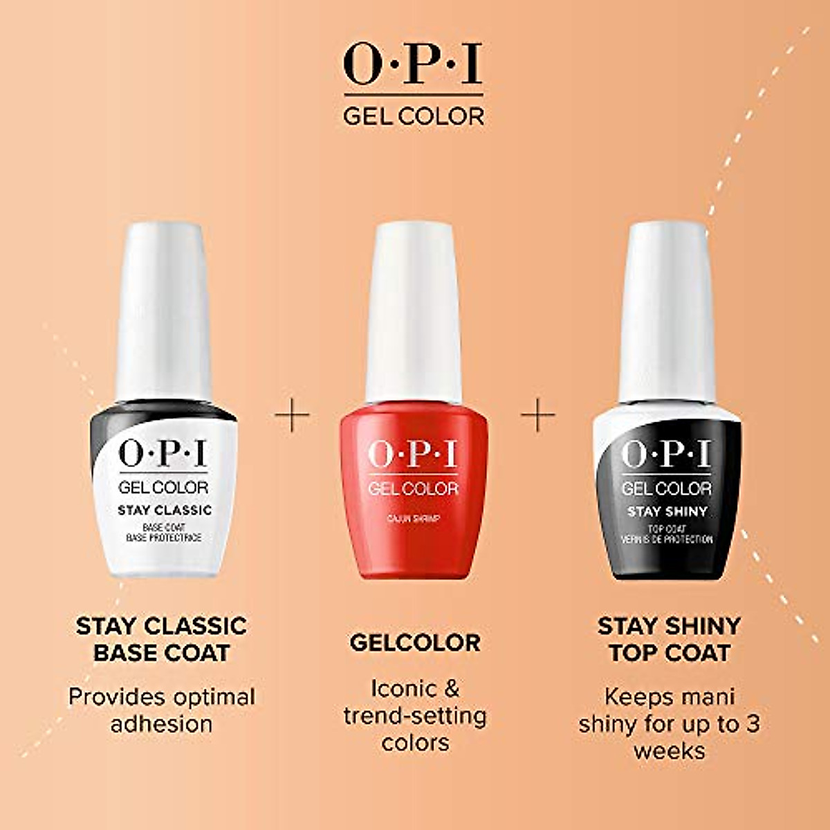 OPI Gel Stay Classic Base Coat for Nails, 0.5 fl oz