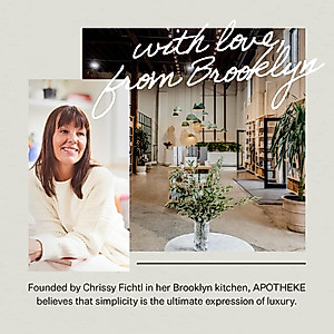 APOTHEKE Liquid Hand Soap, Charcoal (10 Fl Oz) - Hydrating Hand Wash with Natural Coconut & Aloe Vera