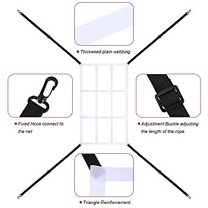 VAIPI Baseball Pitching Net Softball Pitching Trainer with 2 Dummy Batter Batting Net and Pitching Zone Hitting Aid Training Equipment for Practice Improved Hitting and Pitching Accuracy Training