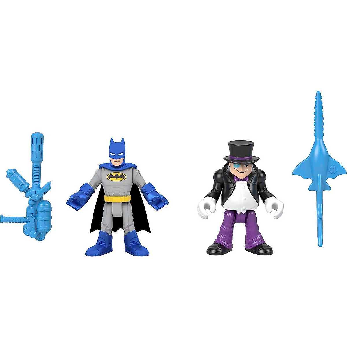 Fisher-Price Imaginext DC Super Friends Batman & The Penguin Figure Set for Preschool Kids Ages 3 to 8 Years