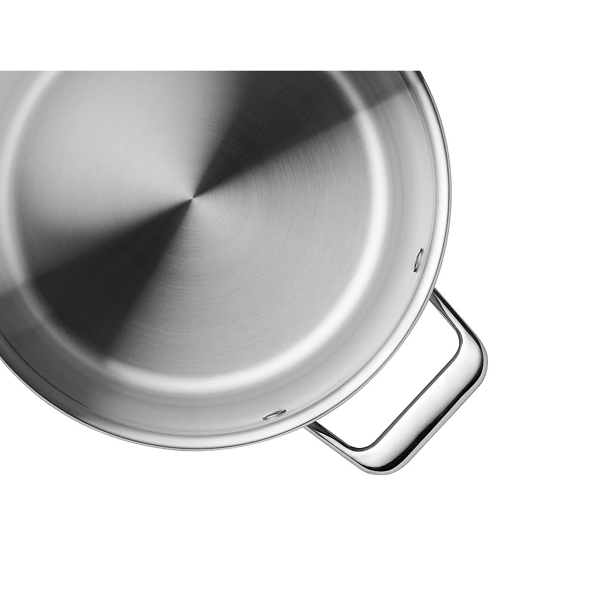 Misen 8 QT Stainless Steel Stock Pot with Lid - Stew & Soup Pot with Handles - Large Pot for Cooking