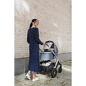 UPPAbaby Bassinet, Gregory (Blue Melange/Silver)