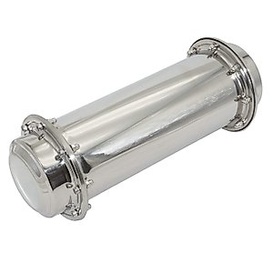 SOFIALXC Time Capsule Anti-Corrosion Waterproof Stainless Steel Capsule Container Durable Lock Container for Future Gift (13.4 inch/34CM)