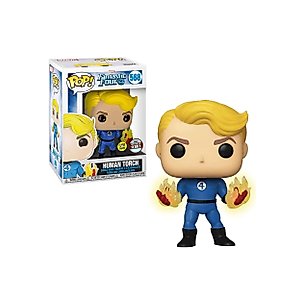 Pop! Marvel: Fantastic Four- Human Torch Glow-in-The-Dark Standard