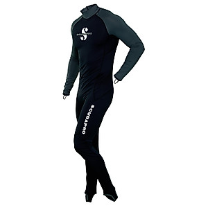 SCUBAPRO Men's UPF50 Steamer, Graphite, Medium