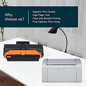 MLT-D103S MLT D103S Toner Cartridge - Replacement for Samsung MLT-D103S Toner ML-295x 2951ND 2951D 2950ND 2955ND 2955DW SCX-4728FD Printer Toner Cartridge (2 Pack,Black)