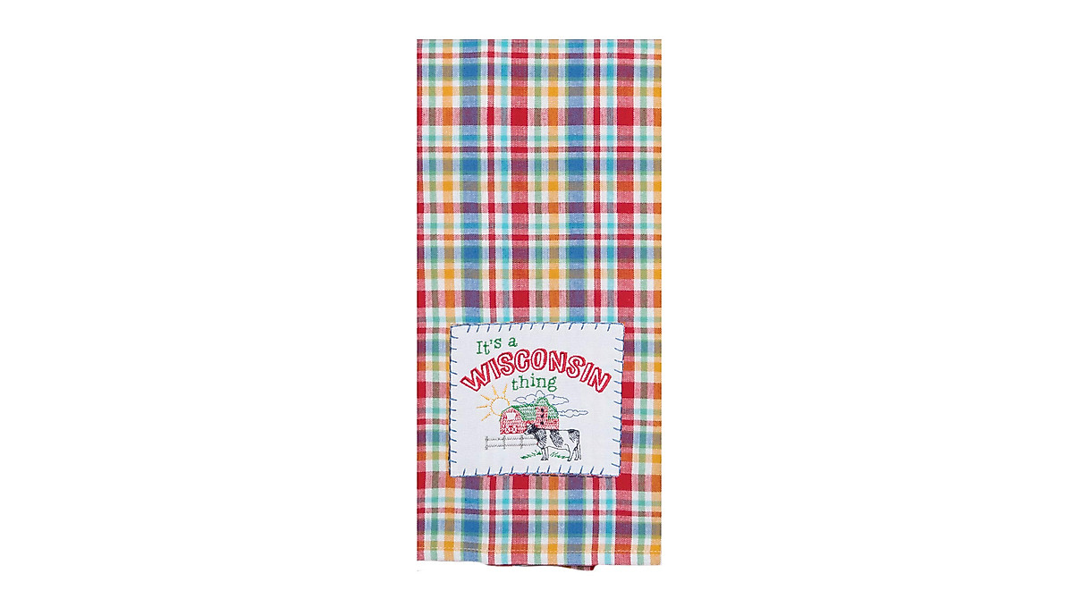 Kay Dee Designs Wisconsin Tea Towel - Decor & Dish Drying