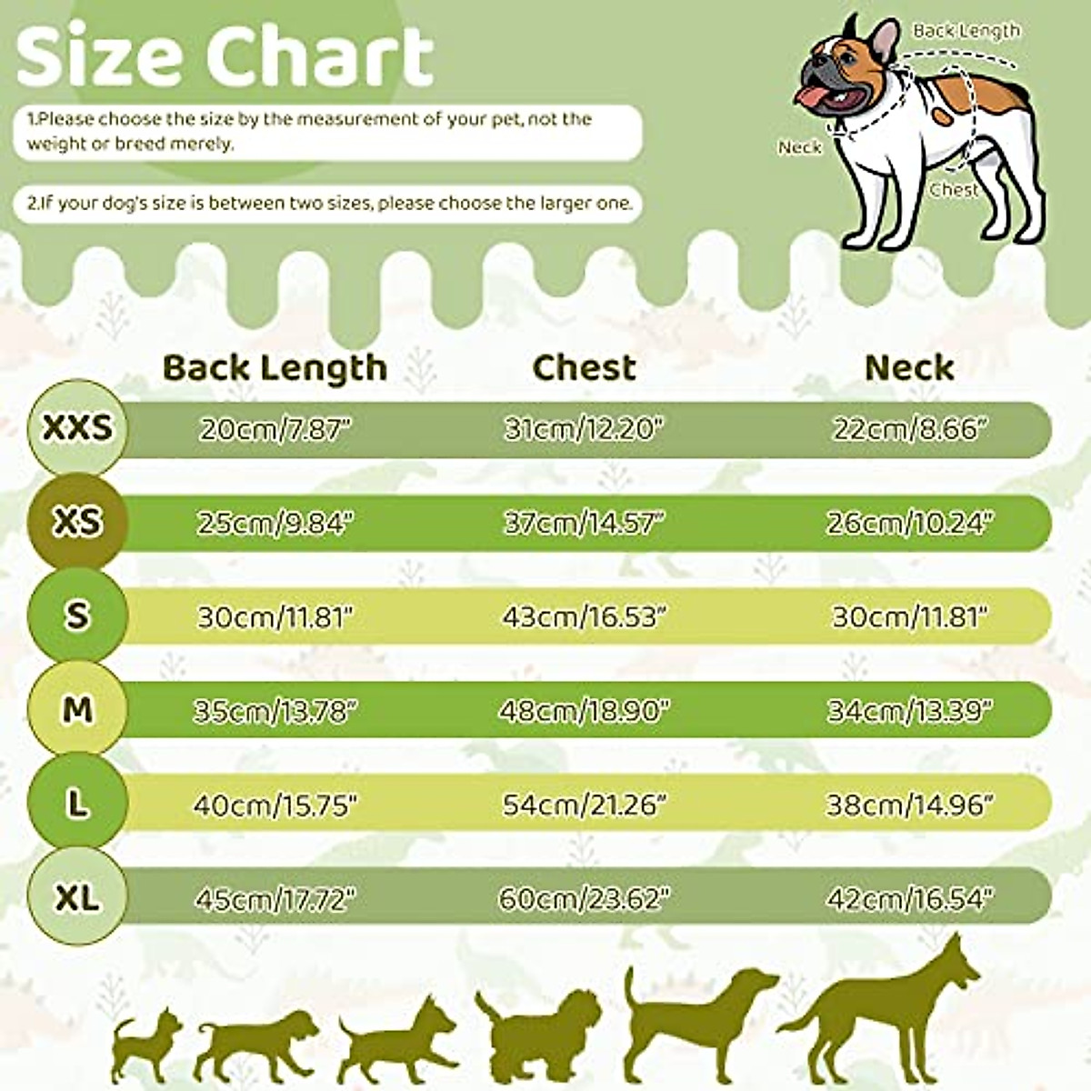 IDOMIK Dog Pajamas Clothes Breathable 4 Legged Pet Jumpsuits, Soft Cotton Onesies Pet Clothes for Small Medium Dog, Puppy Cat Cute Print Outfit Apparel Pjs Hair Cover Bodysuits Jammies for All Season