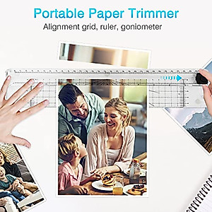 Laminator Machine, Anwike 13 inches Laminating Machine for A3 A4 A5 A6, Thermal Laminator Machine with 20 Laminating Sheets for Home Office School Use, Build in Paper Trimmer and Corner Rounder