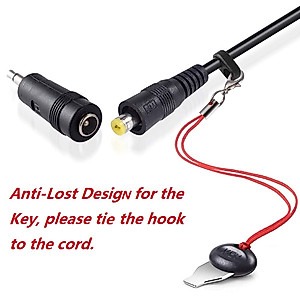 SoulBay 12W Universal AC Adapter 3V 4.5V 5V 6V 7.5V 9V 12V Switching DC Power Supply Charger Cord with 8 Tips for 3-12V Household Electronics - 1A Max