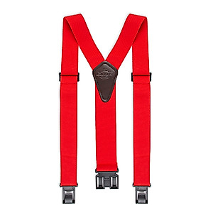 Dickies Men's Perry Suspender, Red, One Size