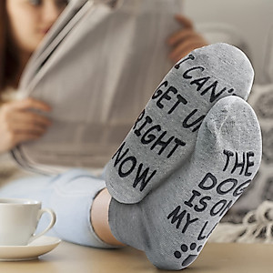 Best Dog Mom Gifts,20 OZ Wine Tumbler Unique Gifts Idea Basket Box with Socks for Veterinarian,Animal Rescue or Vet Tech,Makeup Bag Dog Lover Funny Gifts for Women,Gag Gifts for New Puppy Baby Owners