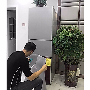 Yenhome 24" X 118" Silver Brush Stainless Steel Contact Paper for Appliances Self Adhesive Vinyl Film Waterproof Peel and Stick Stainless Steel Wallpaper Drawer and Shelf Liner for Kitchen Cabinets