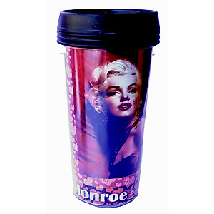 Marilyn Monroe 16 oz Travel Coffee Mug