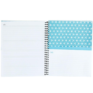 Paper Junkie Blue Monthly Budget Planner, Bill Organizer with 24 Pockets for Receipts, Home Expense Tracker (8x10 In)